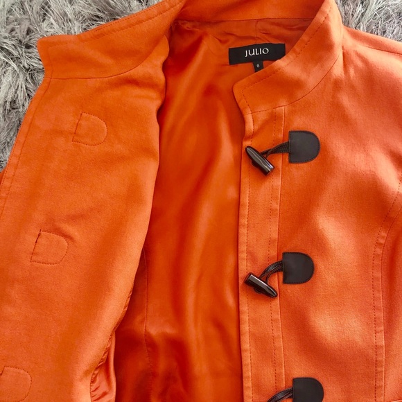 Julio | Jackets & Coats | Julio Lightweight Orange Jacket | Poshmark